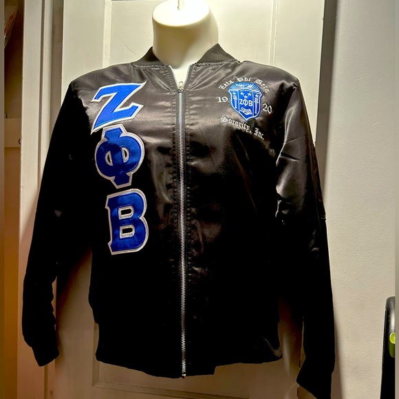 Divine Creations Clothing | Jackets & Coats | Zeta Phi Beta Satin ...